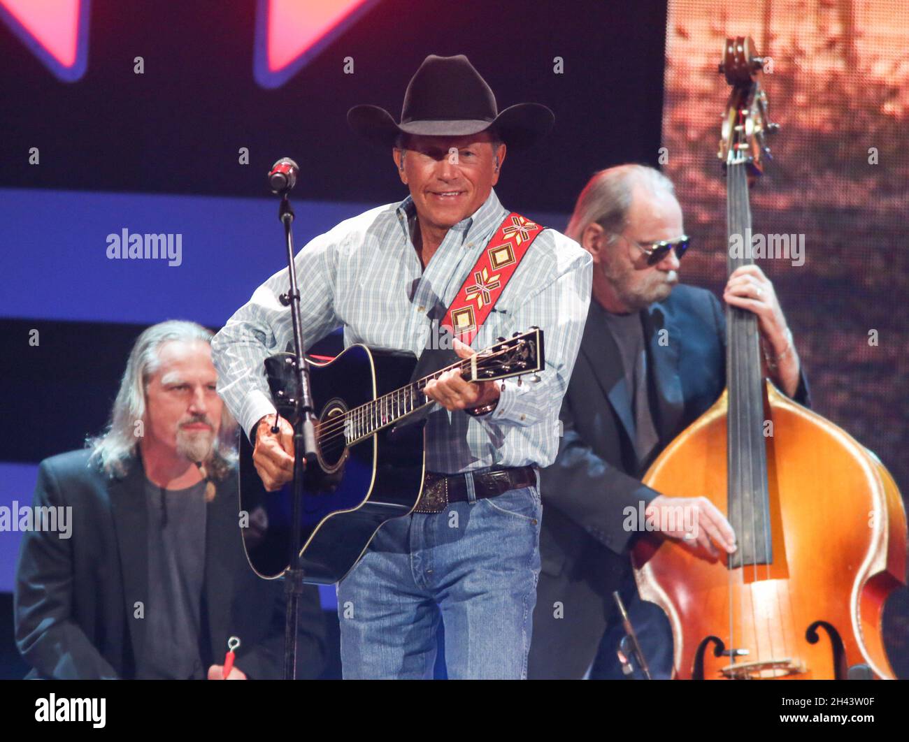 Austin, USA. 30th Oct, 2021. George Strait performs at the ...