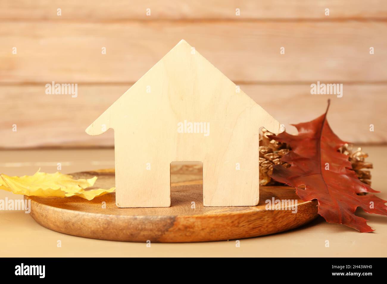 Toy house fallen hi-res stock photography and images - Alamy