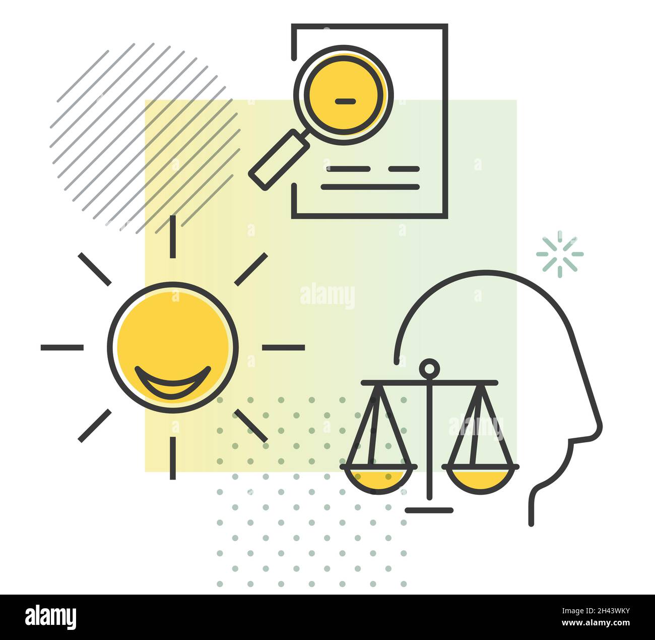 Corporate Values - Ethics - Transparency - Icon Illustration as EPS 10 ...