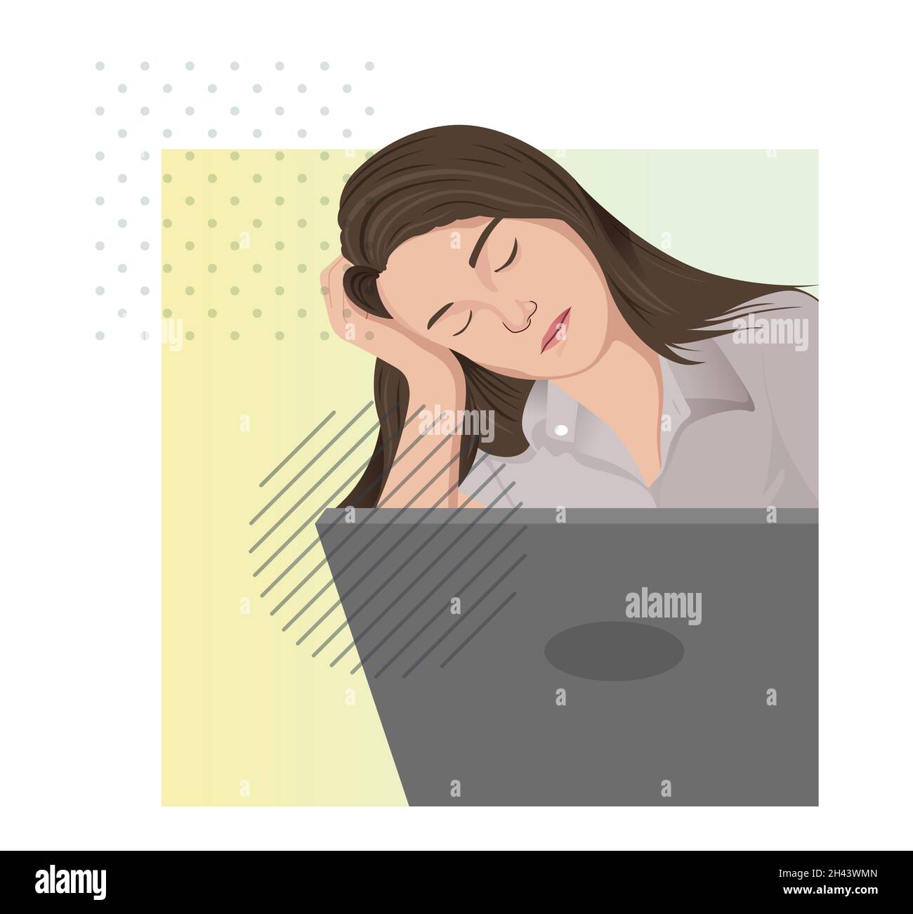 Working women Stock Vector Images - Alamy