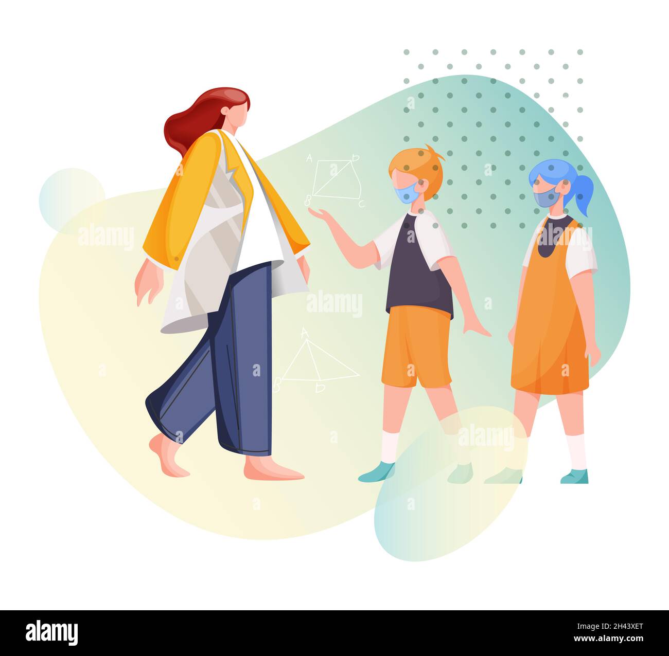 School girl illness Cut Out Stock Images & Pictures - Alamy