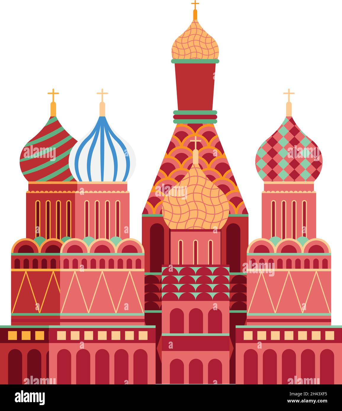 Front of the kremlin Stock Vector Images - Alamy