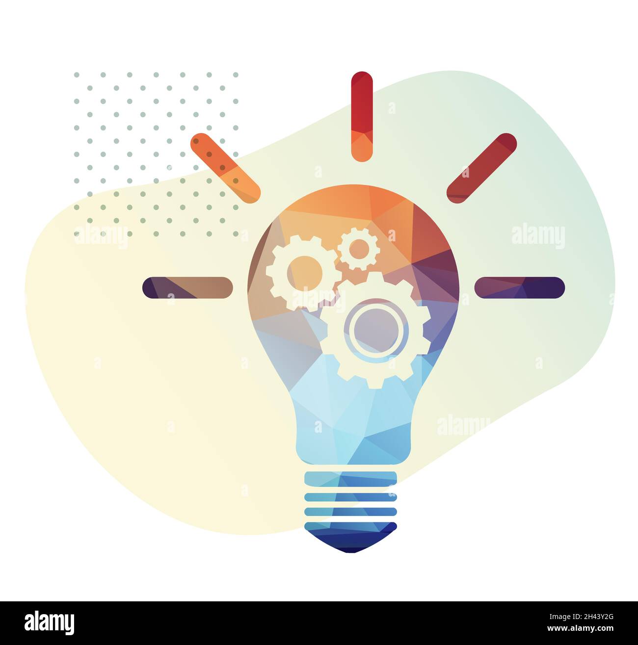 Creative Development Process - Illustration as EPS 10 File Stock Vector ...