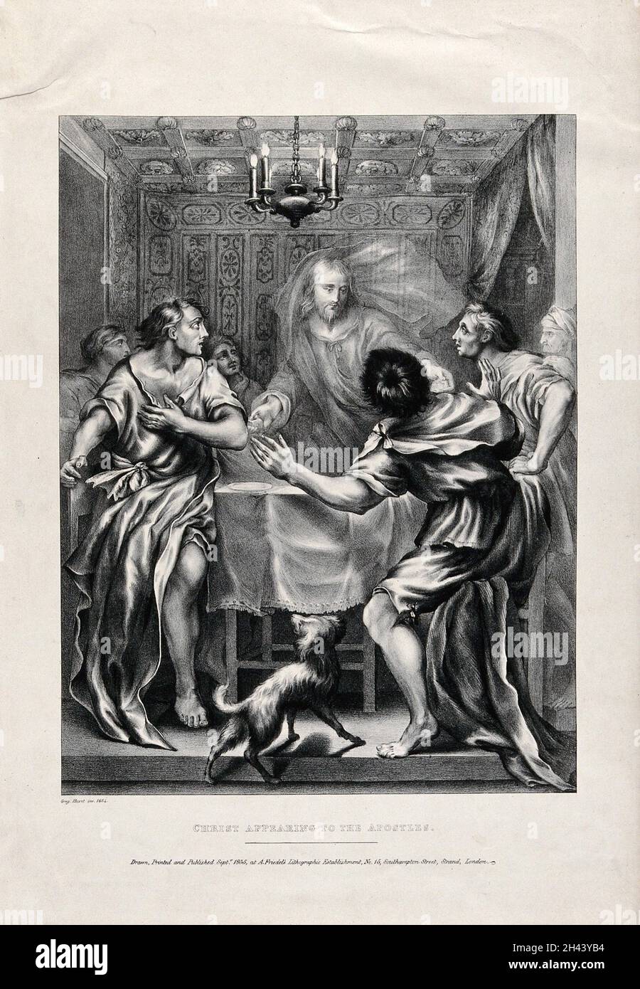 Risen christ with apostles hi-res stock photography and images - Alamy