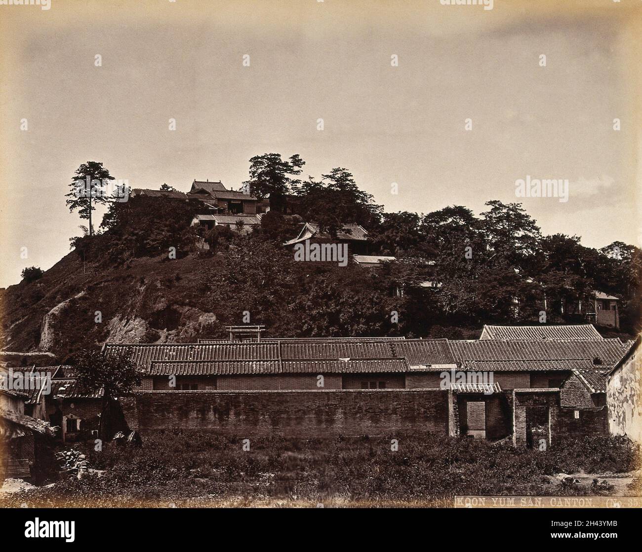 Canton, China: the hill known as "Koon-Yin-San", or "The Heights ...
