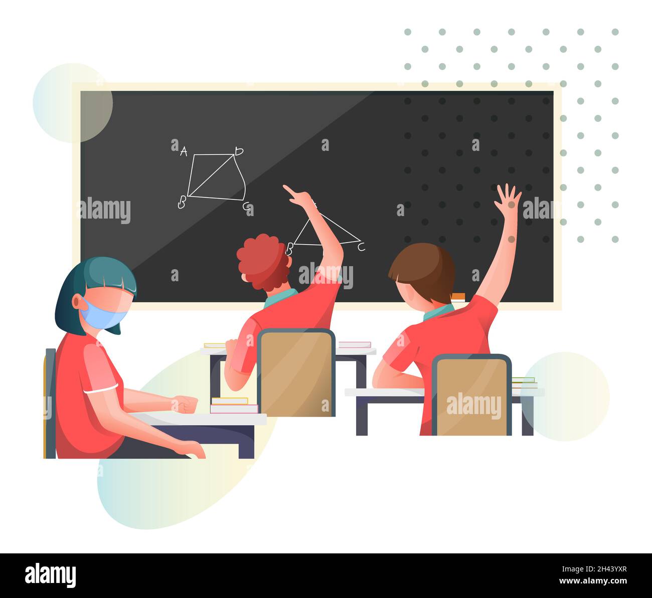 Schools re opening Stock Vector Images - Alamy