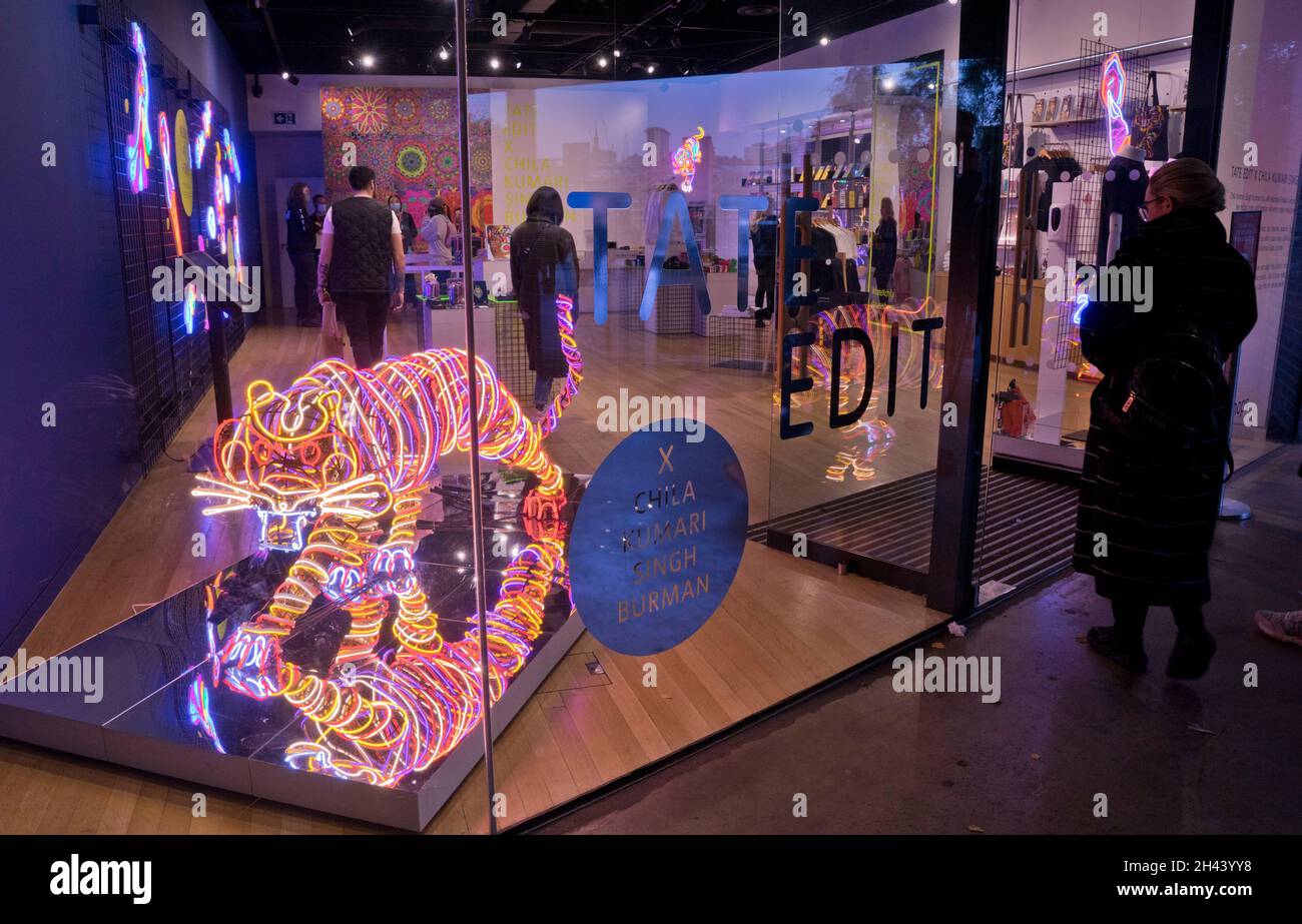 Visitors to the new collections at the Tate Modern art gallery,London ...