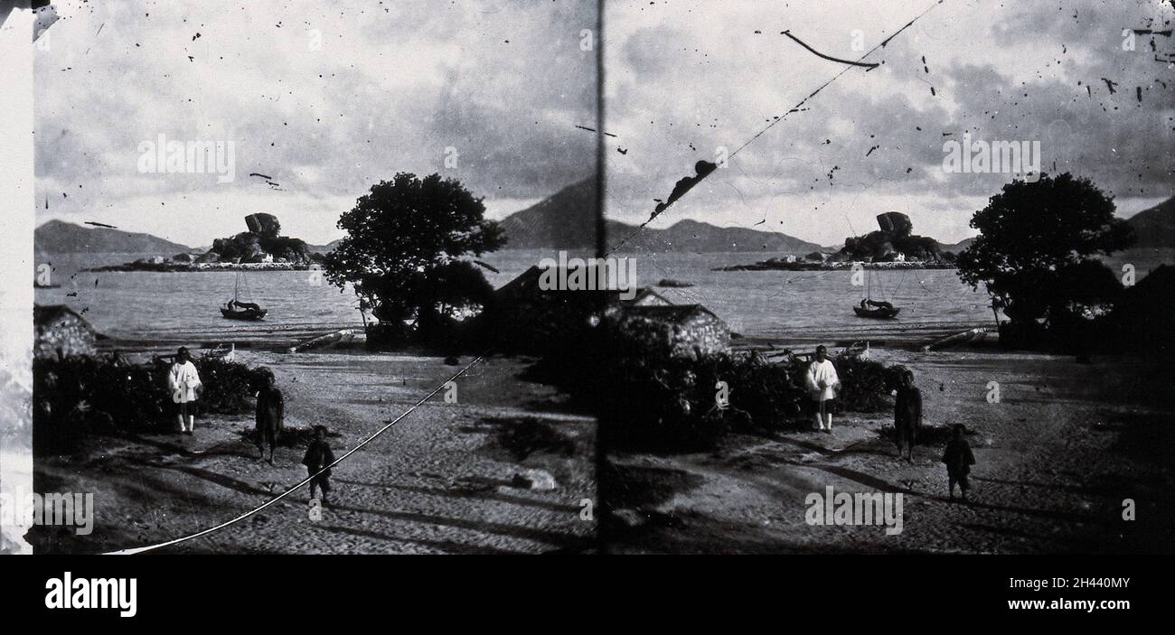 Kowloon, Kwangtung province, China. Photograph by John Thomson, 1870 ...