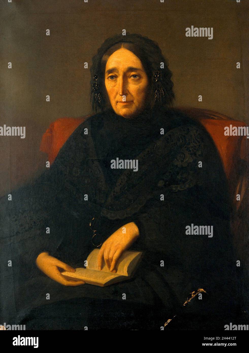 Florence Nightingale. Oil painting Stock Photo - Alamy