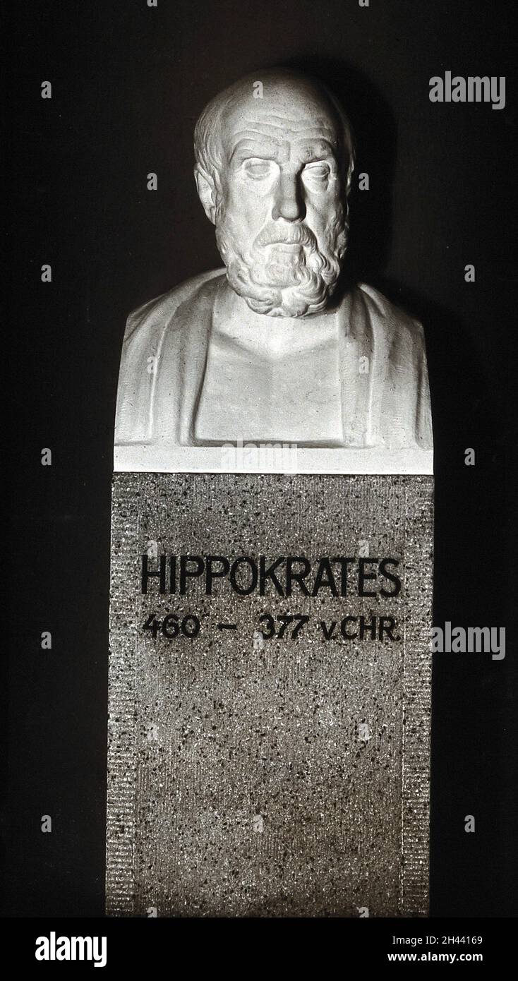 Hippocrates bust hi-res stock photography and images - Alamy