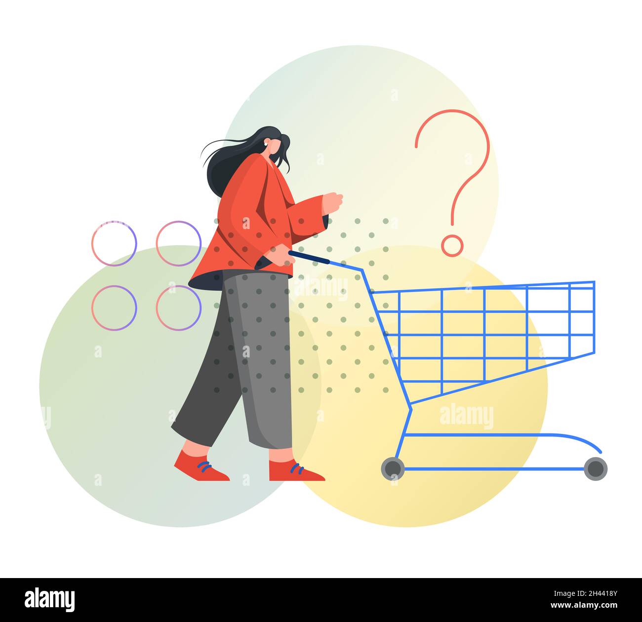 Retail therapy Stock Vector Images - Alamy