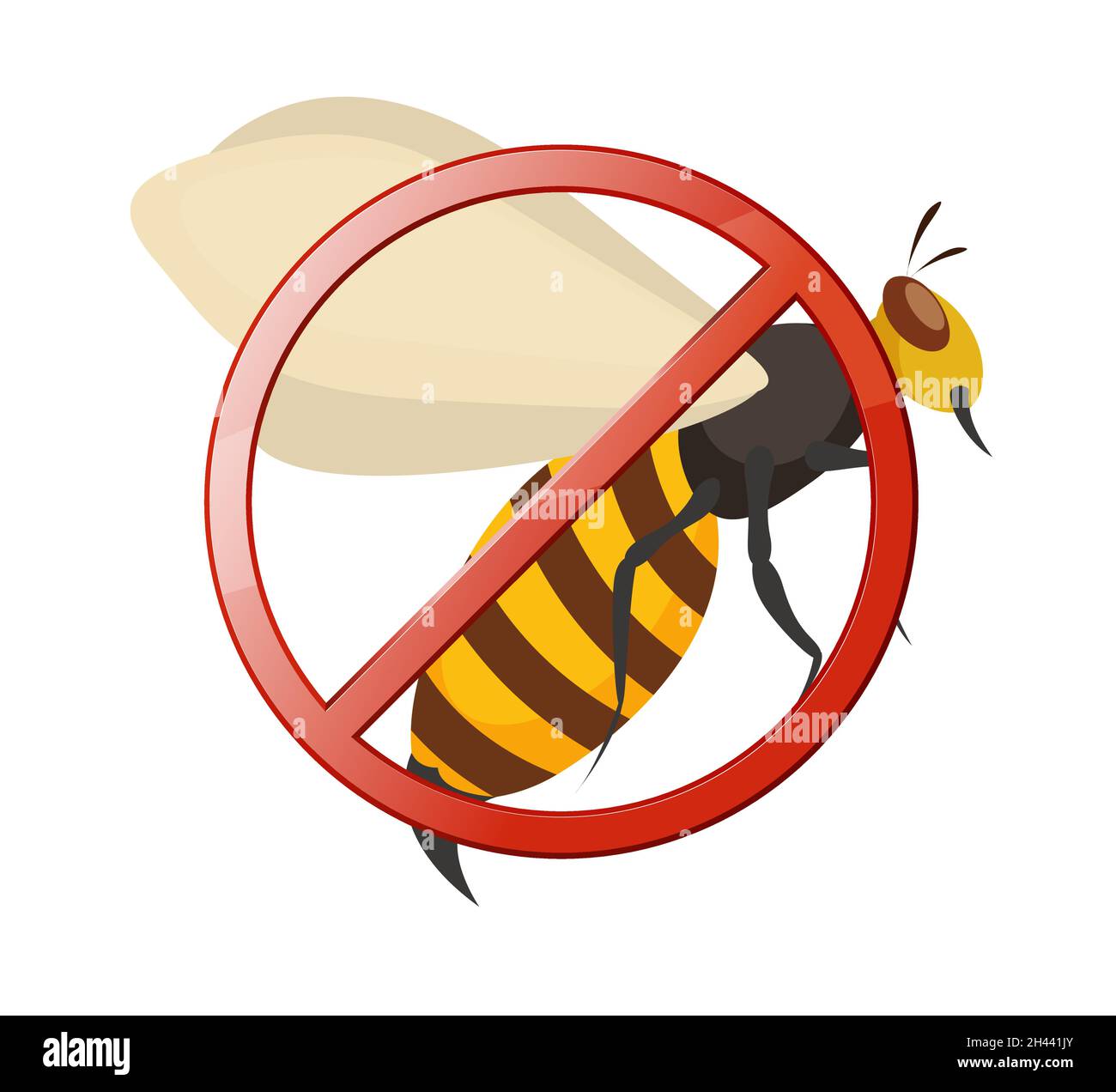 Pest - Wasp Control Icon as EPS 10 File Stock Vector Image & Art - Alamy