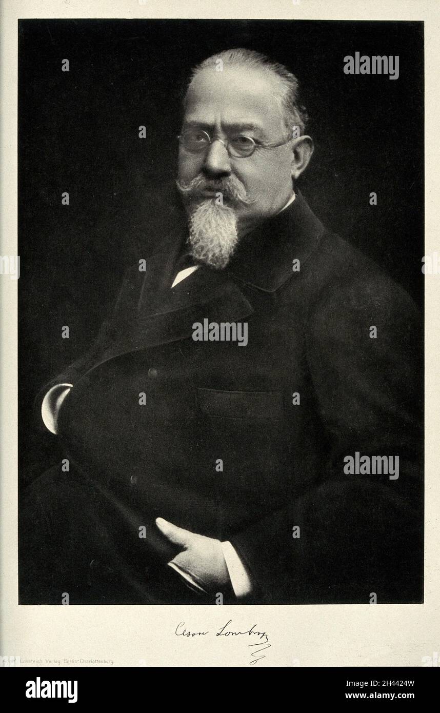 Cesare lombroso hi-res stock photography and images - Alamy