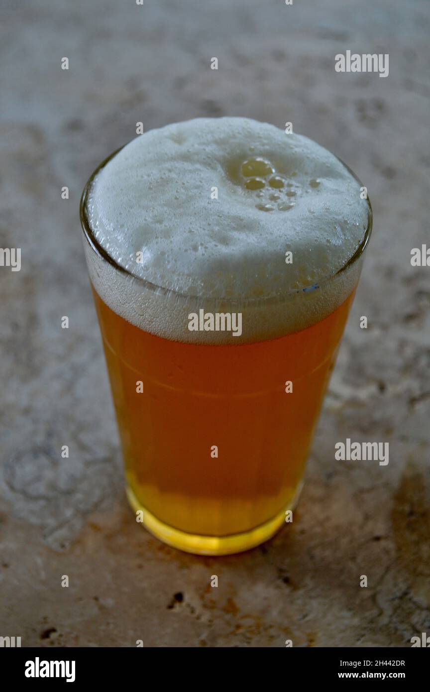Pale ale in glass hi-res stock photography and images - Alamy