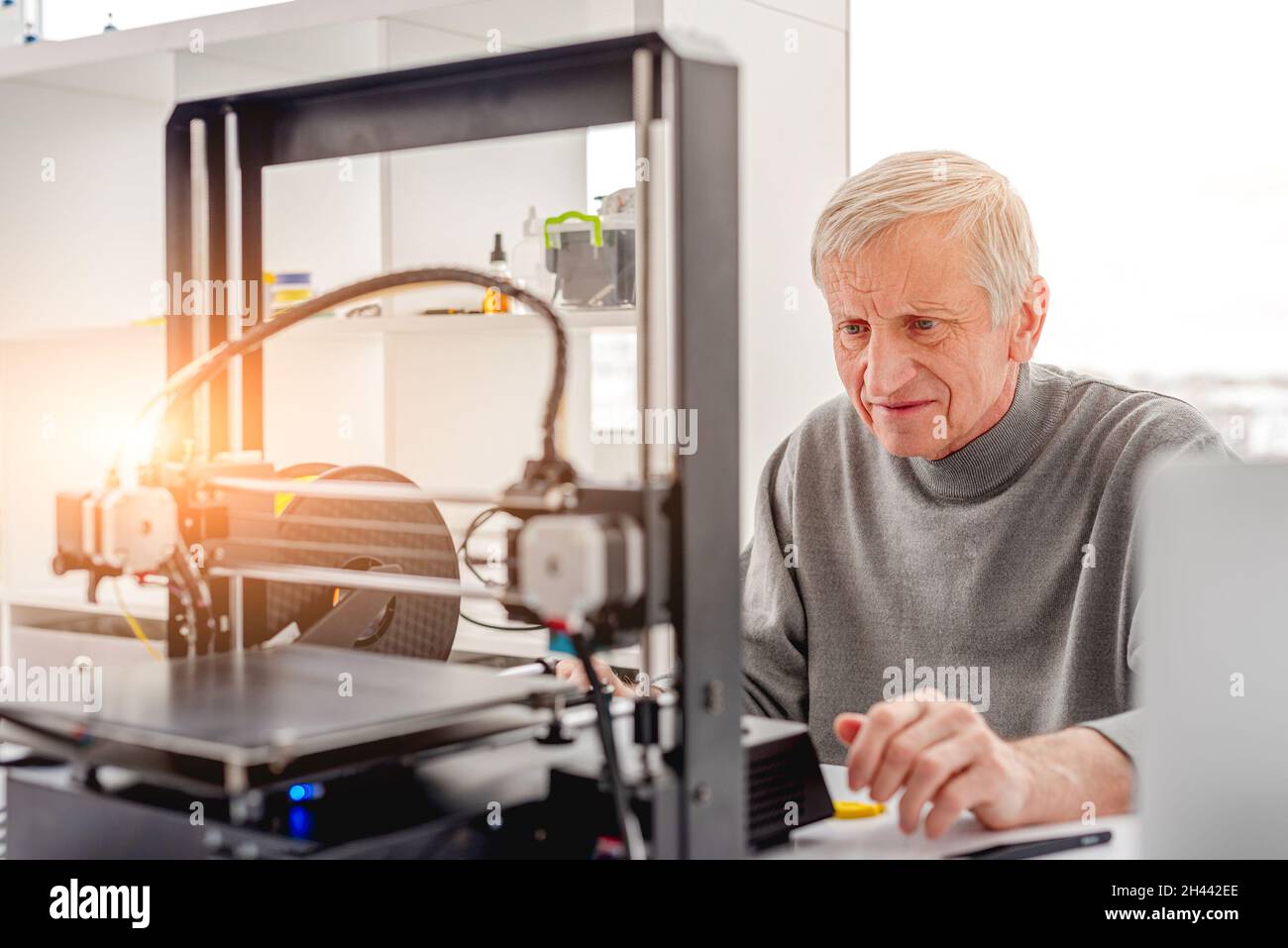 3d printer engineer hi-res stock photography and images - Alamy