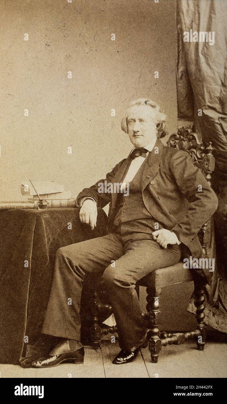 Henri Victor Regnault. Photograph by L. Cremière & E. Hanfstaengl Stock ...