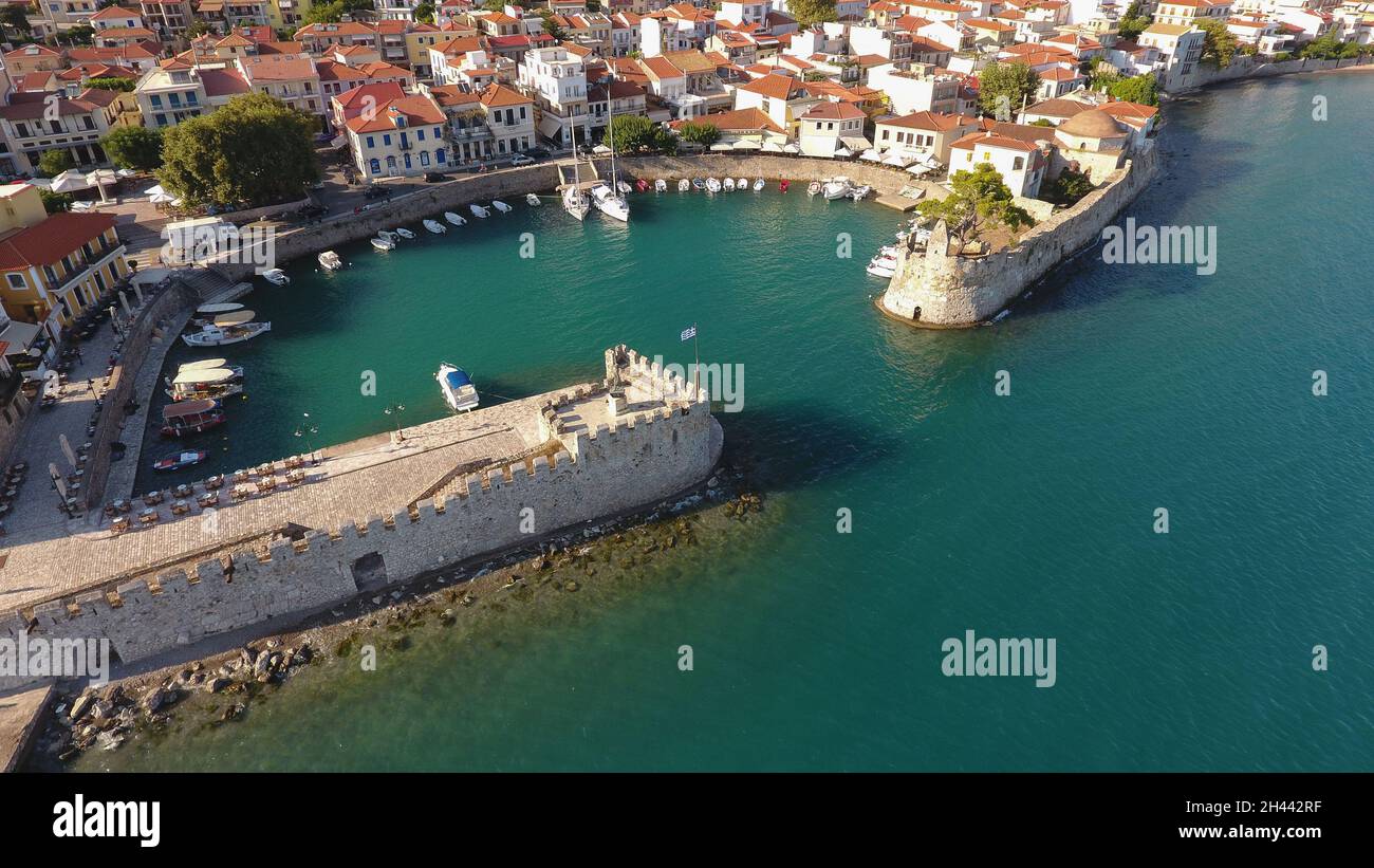 Nafpaktos port hi-res stock photography and images - Alamy