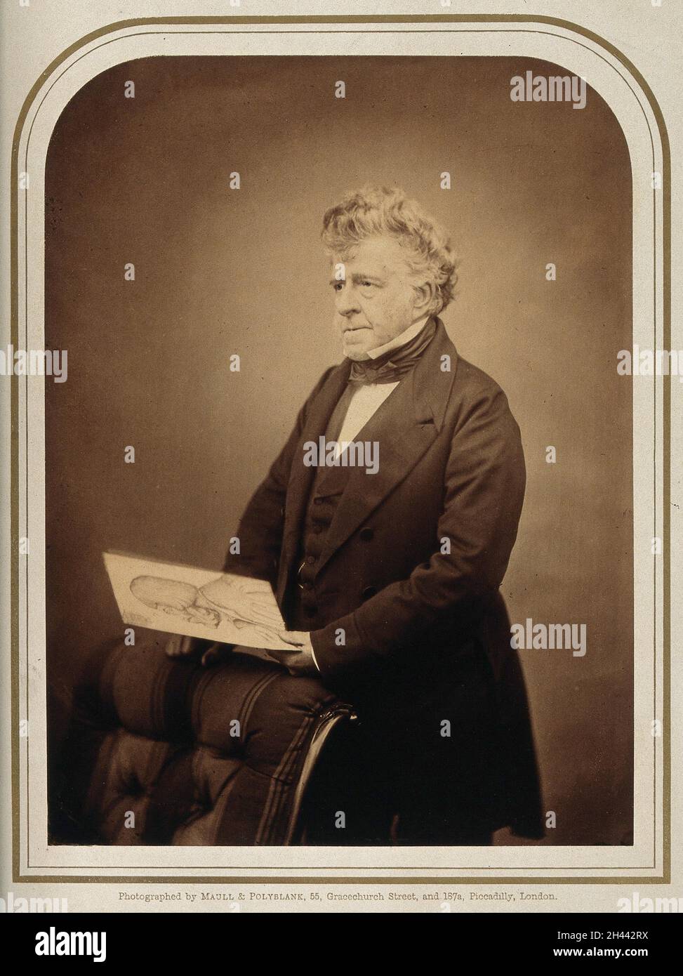 Richard Bright. Photograph by Maull & Polyblank Stock Photo - Alamy