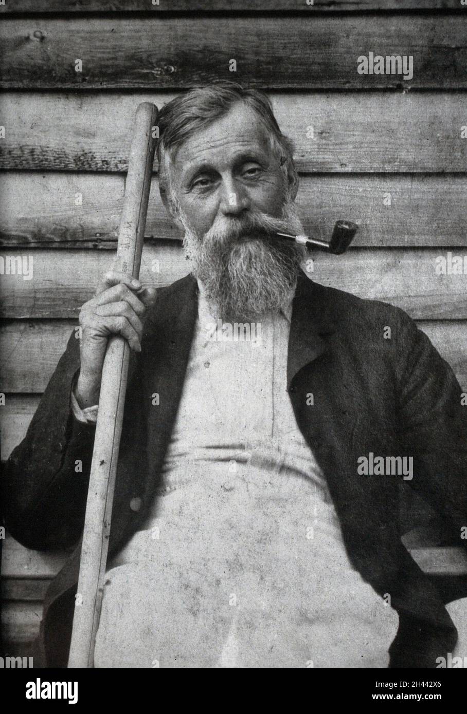 Sir Michael Foster. Photograph Stock Photo - Alamy