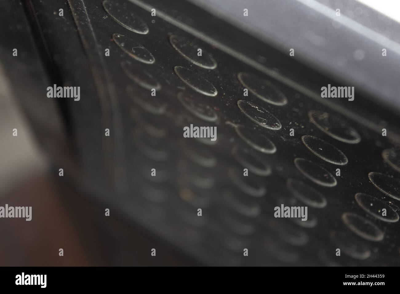 An old family computer filled with spider webs, dust and viruses ...