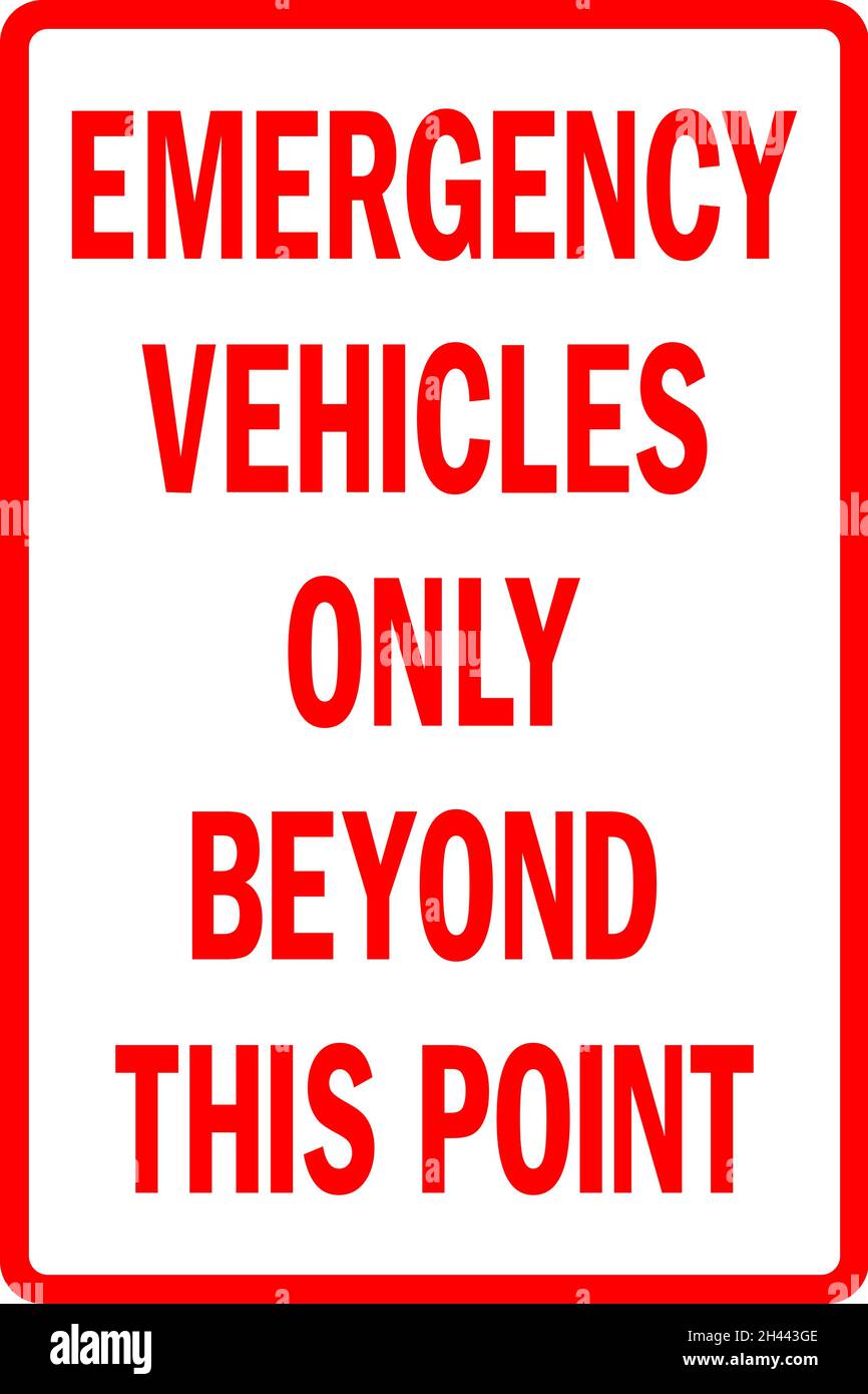 Strictly no access beyond this point Stock Vector Images - Alamy