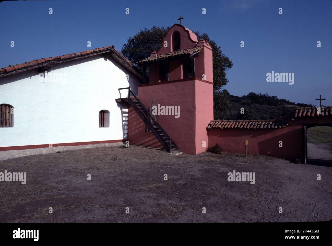 Lompoc, CA. U.S.A. Images circa 1985. Mission La Purísima Concepción ...