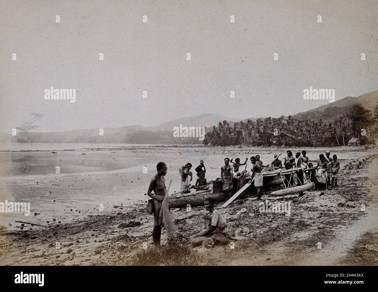 Islanders fishing traditional hi-res stock photography and images - Alamy