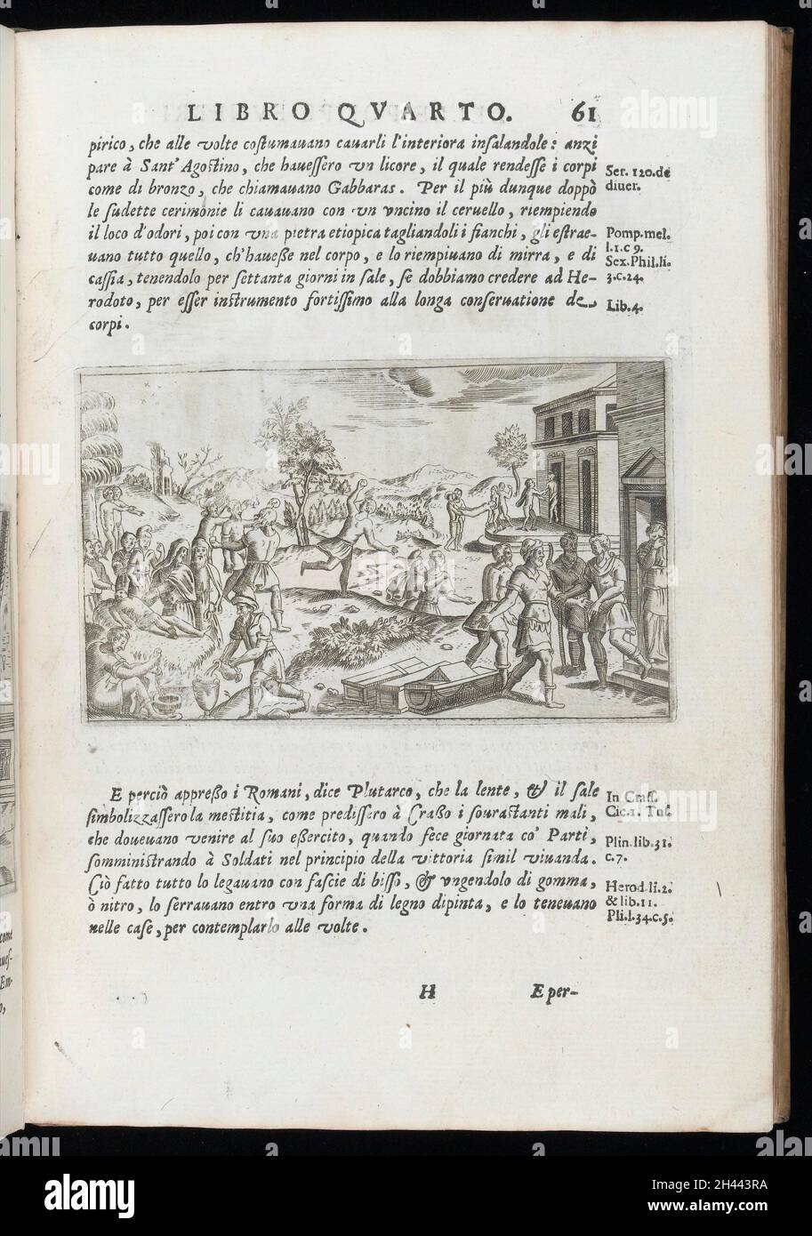 Roman funeral customs Stock Photo - Alamy