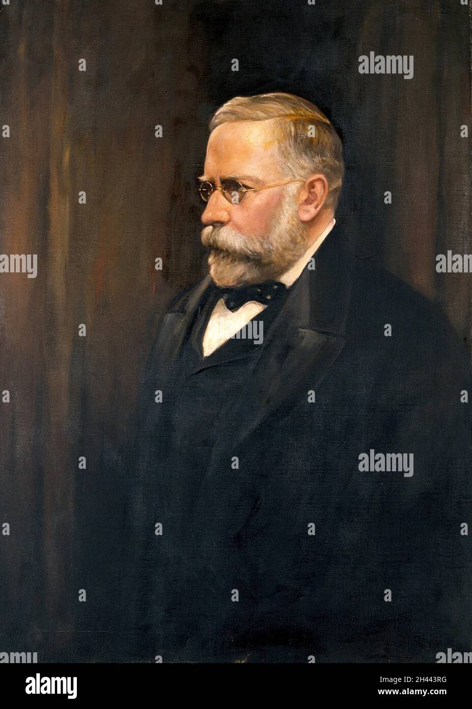 Sir Thomas Barlow. Oil painting Stock Photo - Alamy