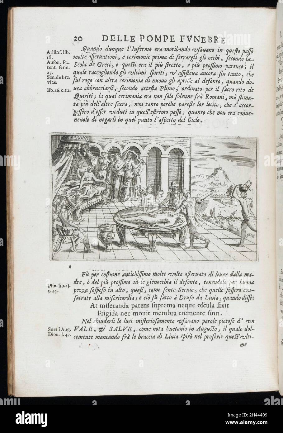 Roman funeral customs Stock Photo - Alamy