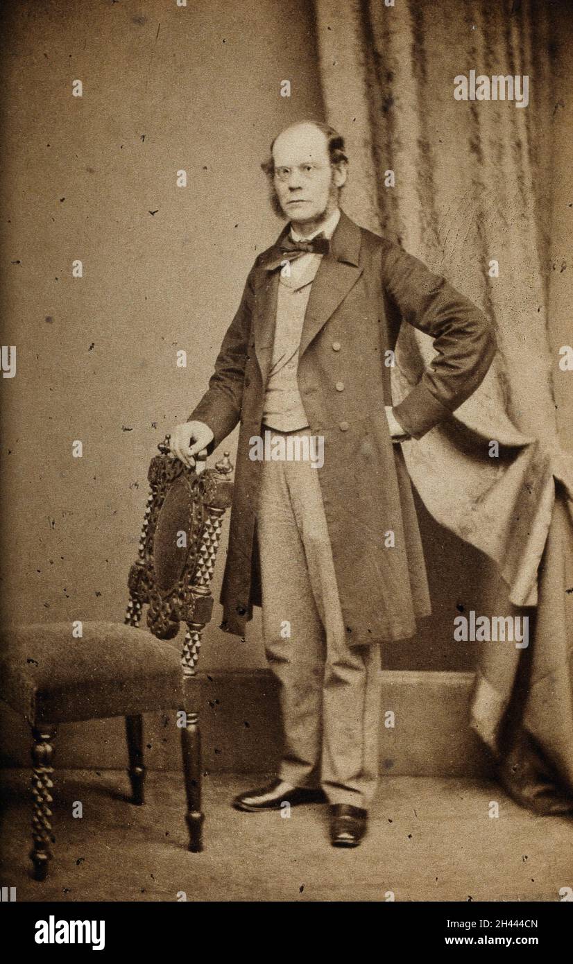 David Thomas Ansted. Photograph by Maull & Polyblank Stock Photo - Alamy