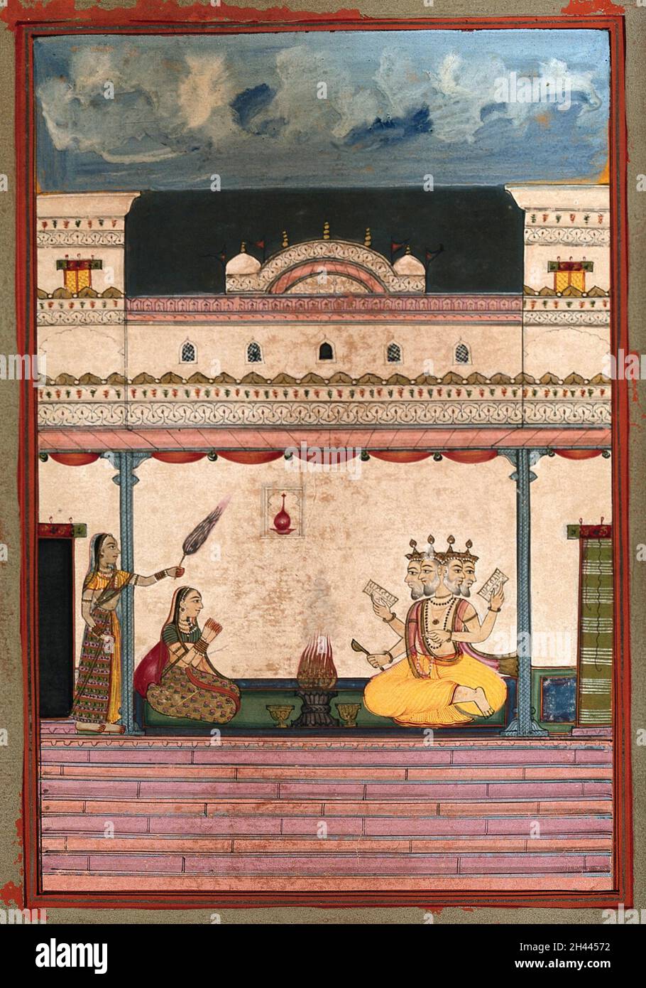 Four headed hi-res stock photography and images - Alamy