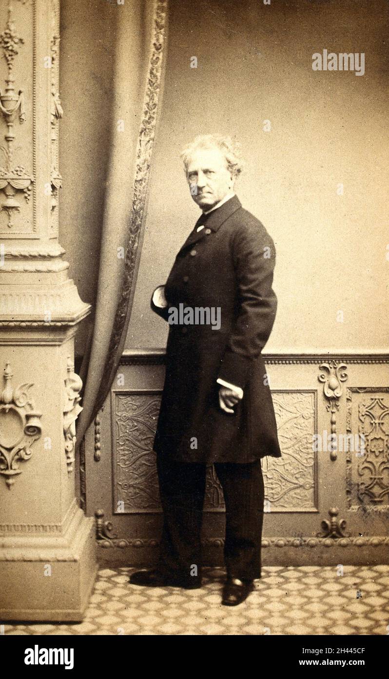 Benjamin Waterhouse Hawkins. Photograph by Maull & Polyblank Stock ...