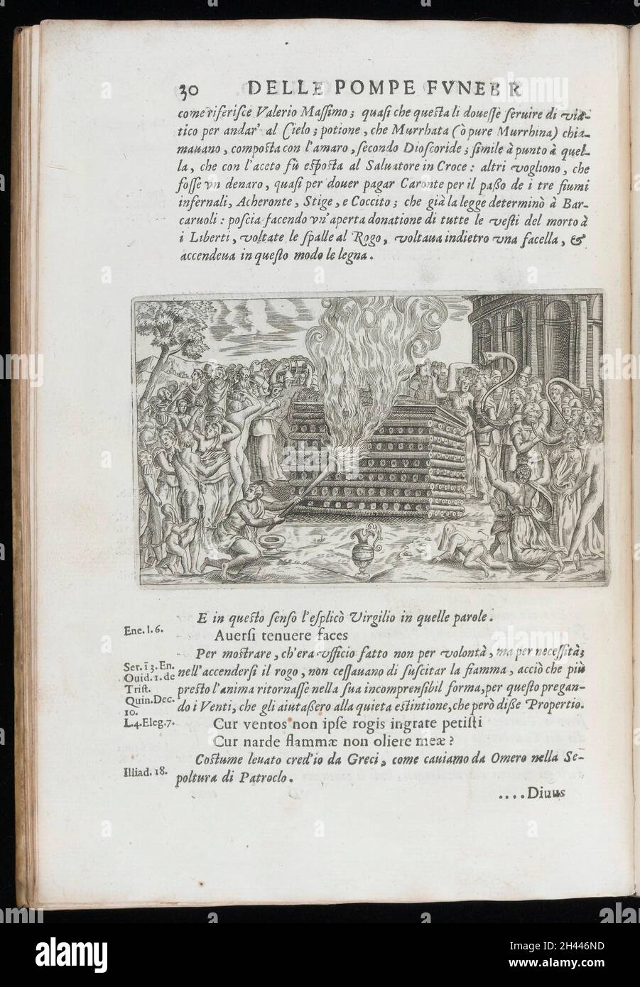 Roman funeral customs Stock Photo - Alamy