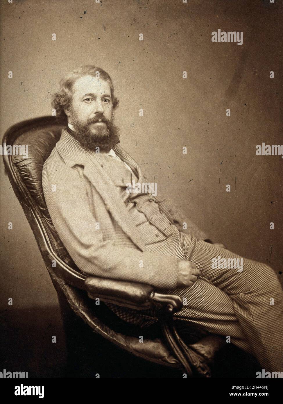 Edward Newman. Photograph by Maull & Polyblank Stock Photo - Alamy