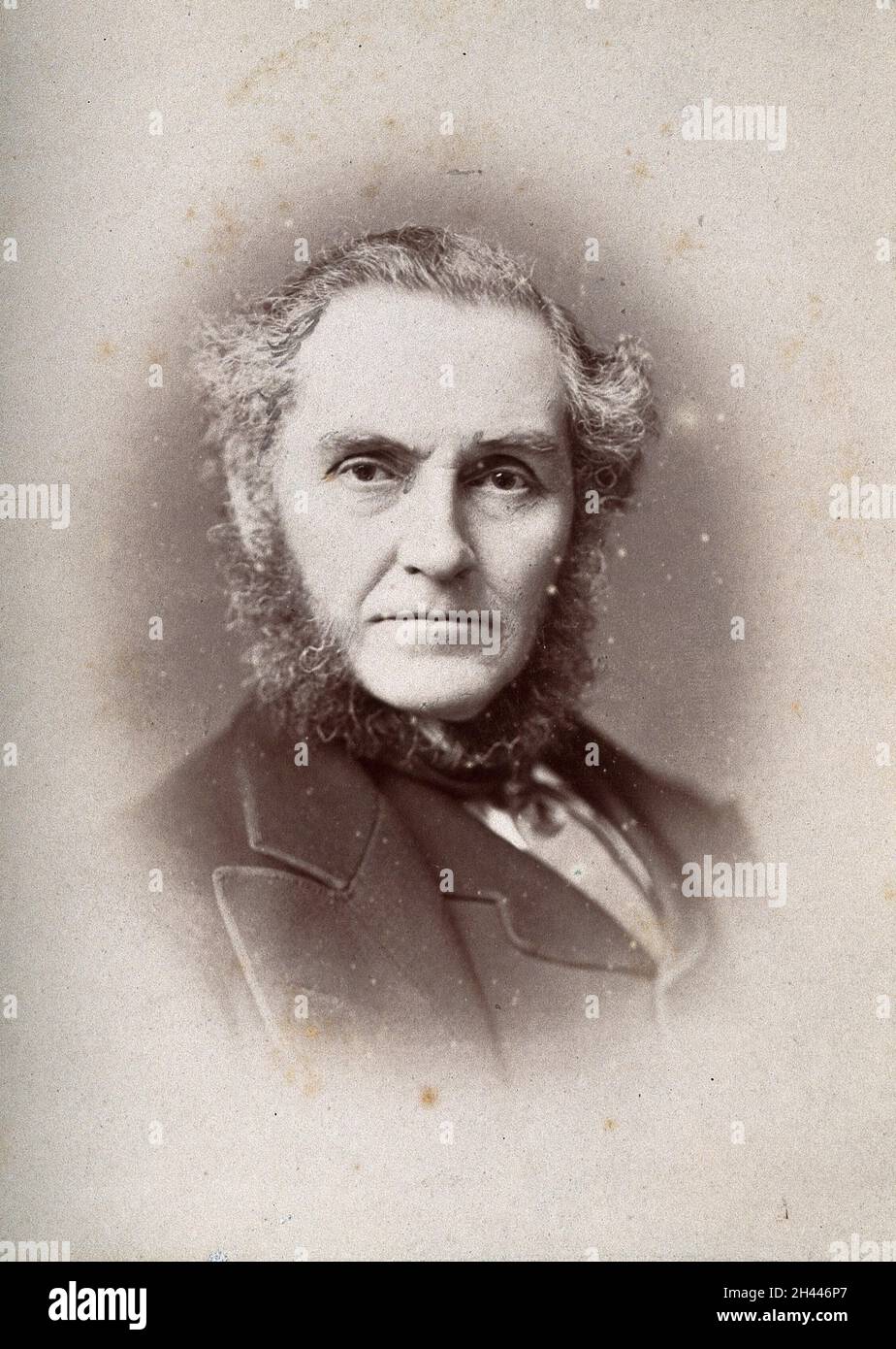 Henry Power. Photograph by G. Jerrard, 1881 Stock Photo - Alamy