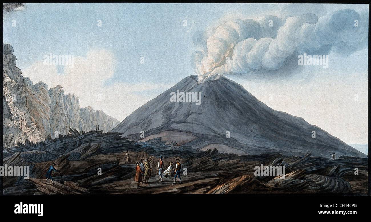 Mount Vesuvius Before Eruption