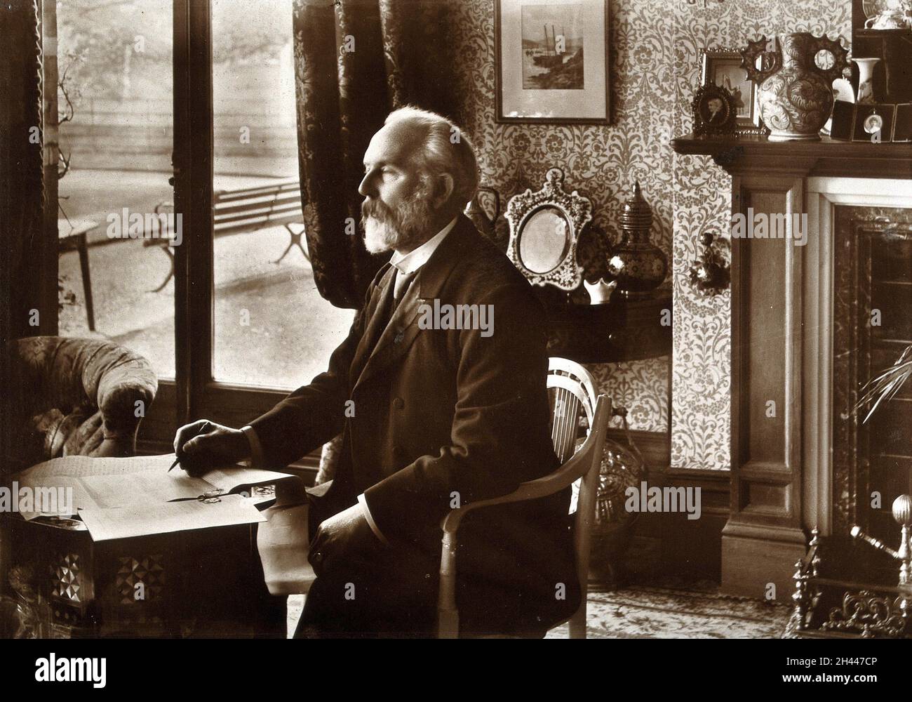 George Edward Shuttleworth. Photograph Stock Photo - Alamy