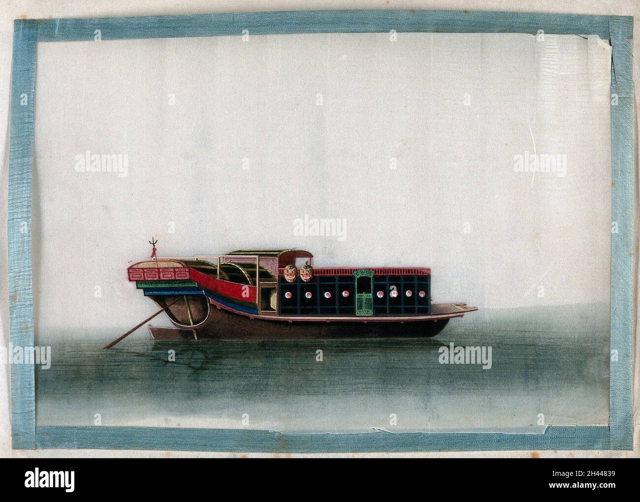 Ancient chinese ships painting hi-res stock photography and images - Alamy