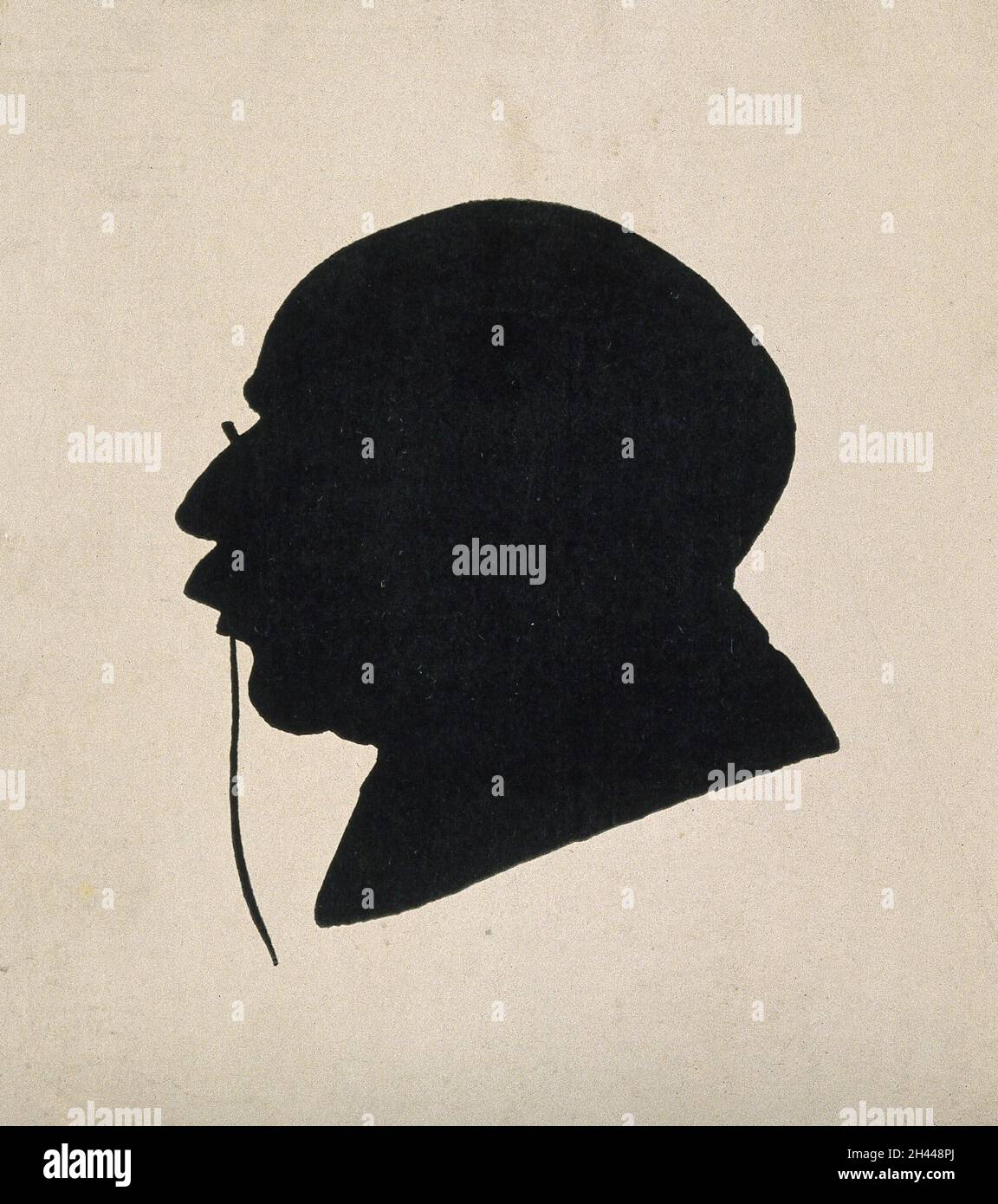 Sir Robert Jones. Silhouette Stock Photo - Alamy