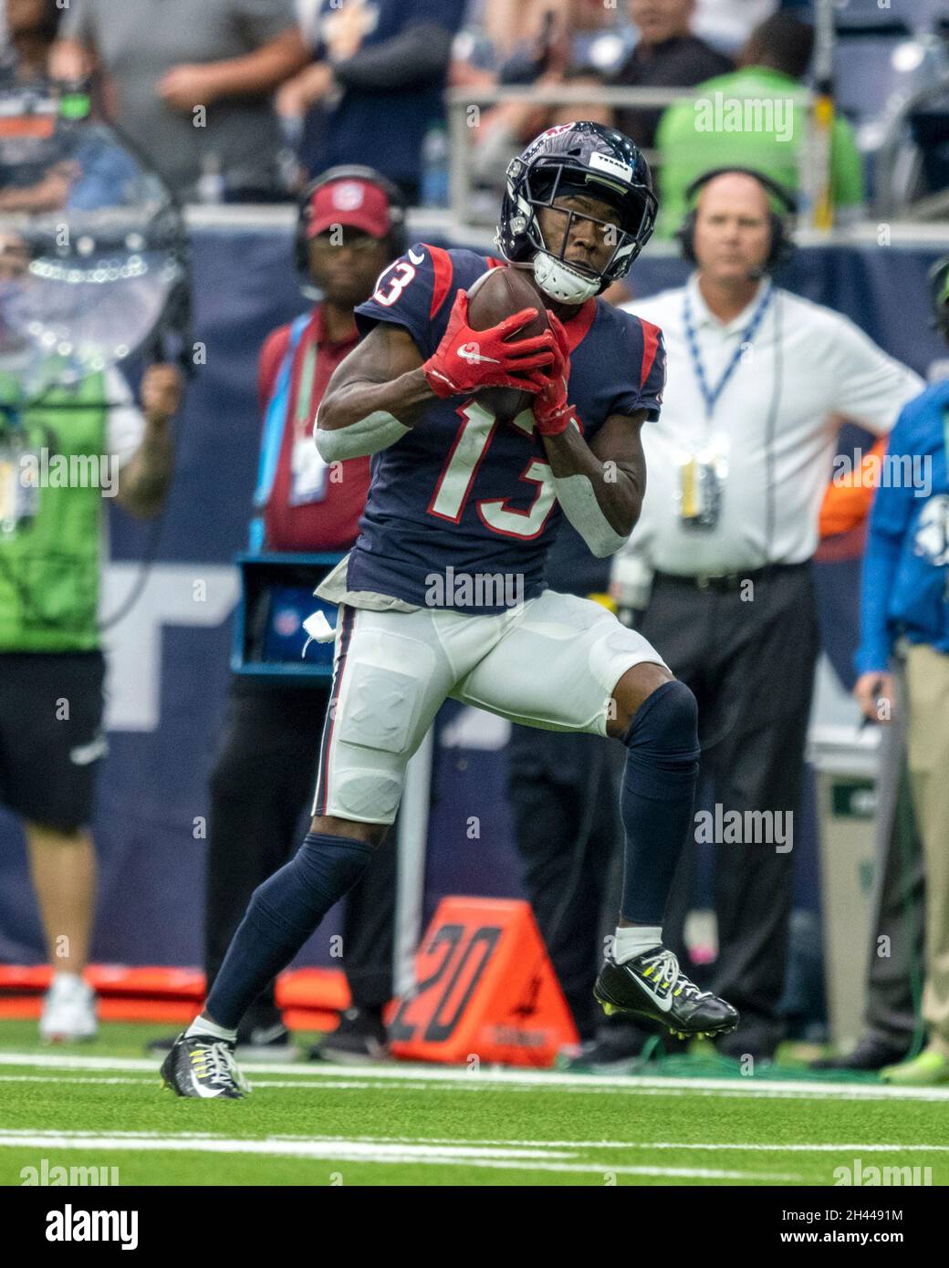 Houston, Texas, USA. October 31. WR Brandon Cooks #13 of the Houston ...