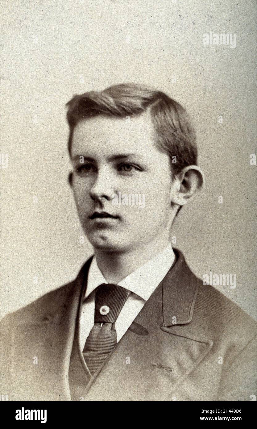 An unidentified boy (member of the Power family?). Photograph by Tyson ...