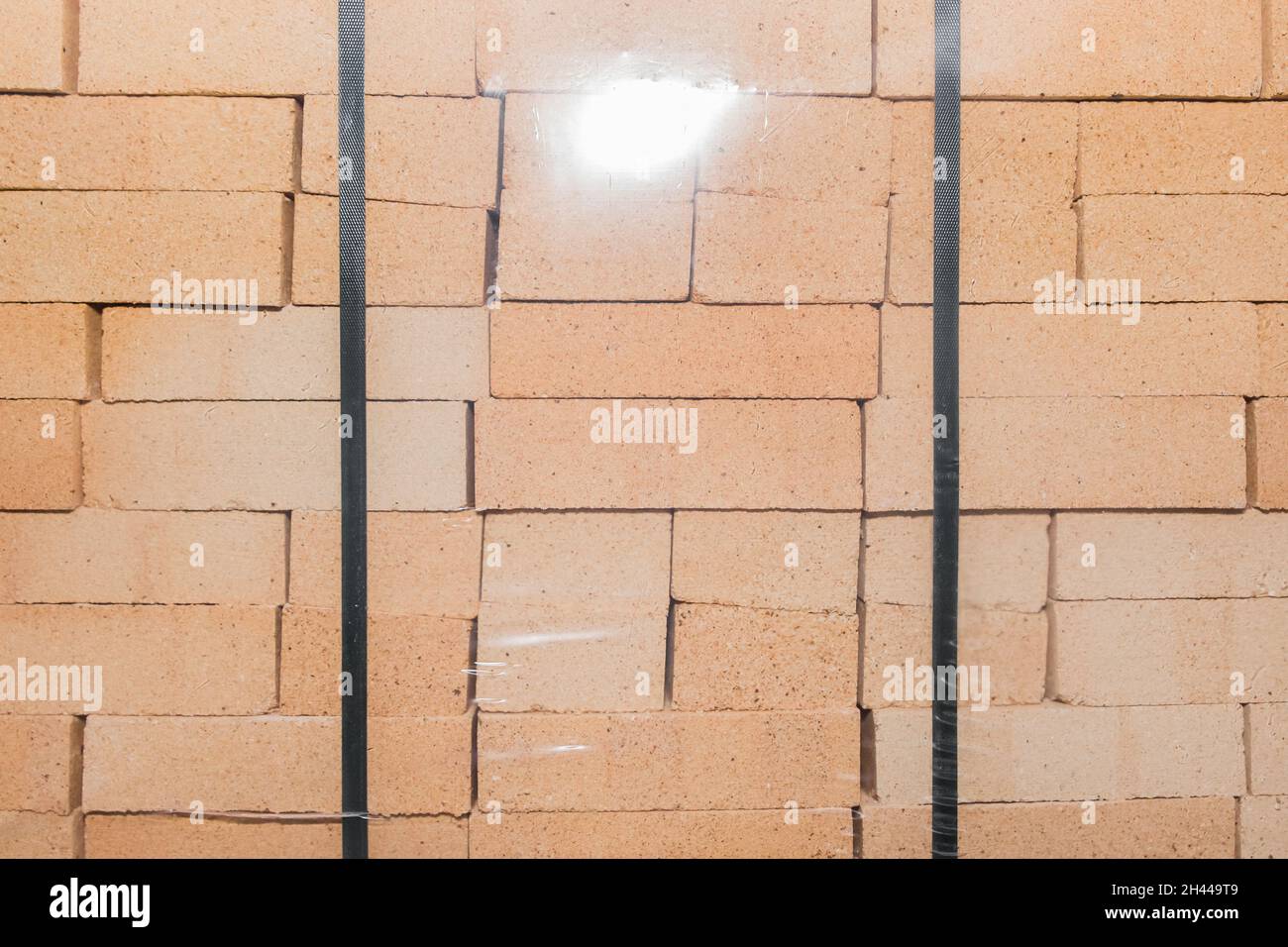 A bunch of refractory bricks, fire-resistant brick blocks Stock Photo ...