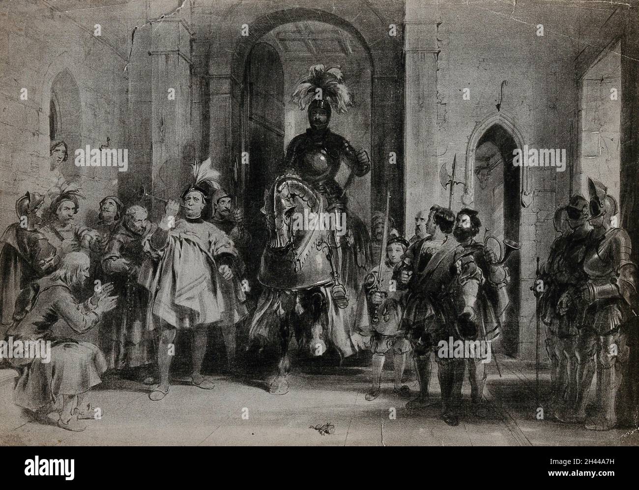 Knighthood ceremony medieval hi-res stock photography and images - Alamy