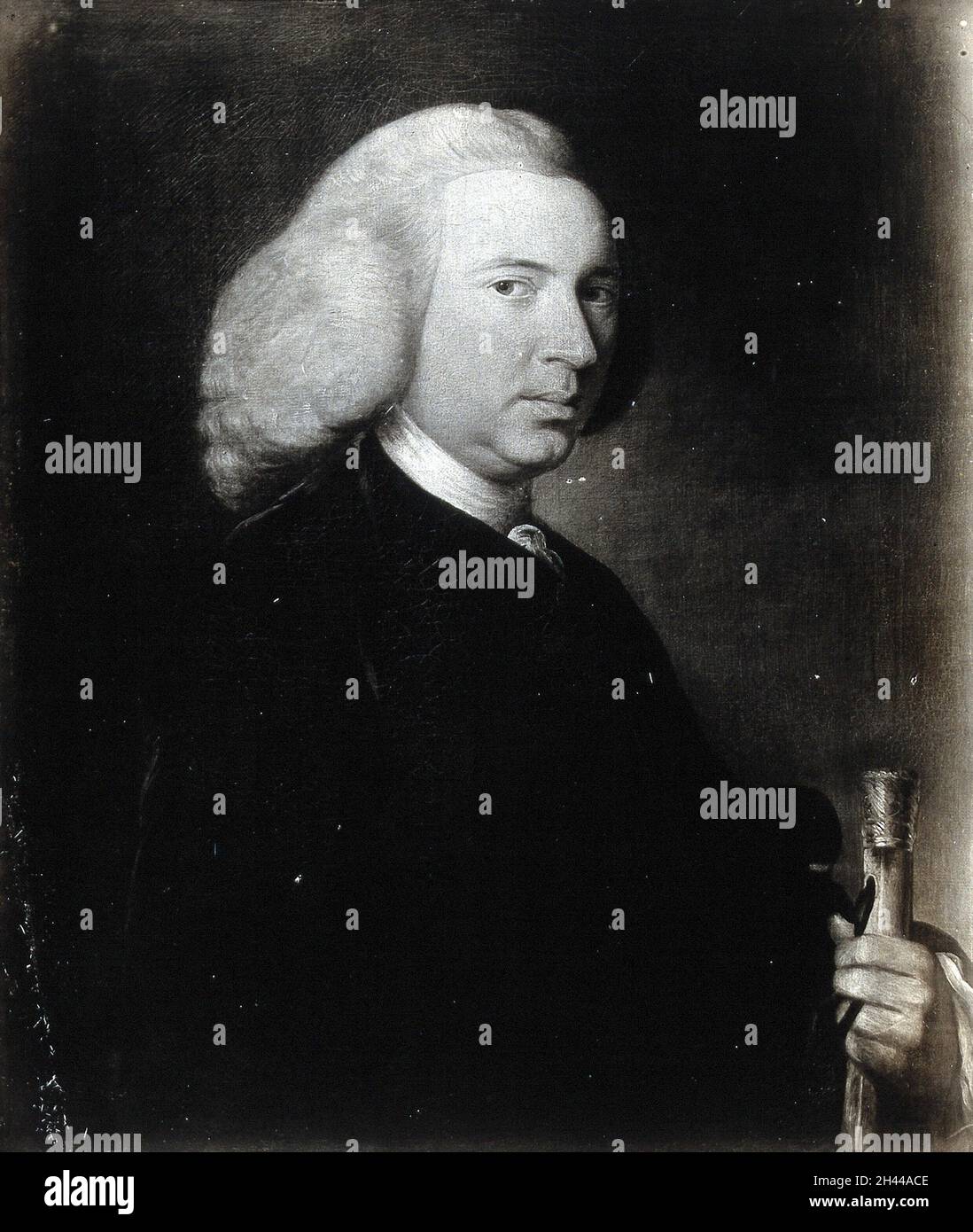 Adam Austin. Photograph after a painting by Allan Ramsay, 1762 Stock ...