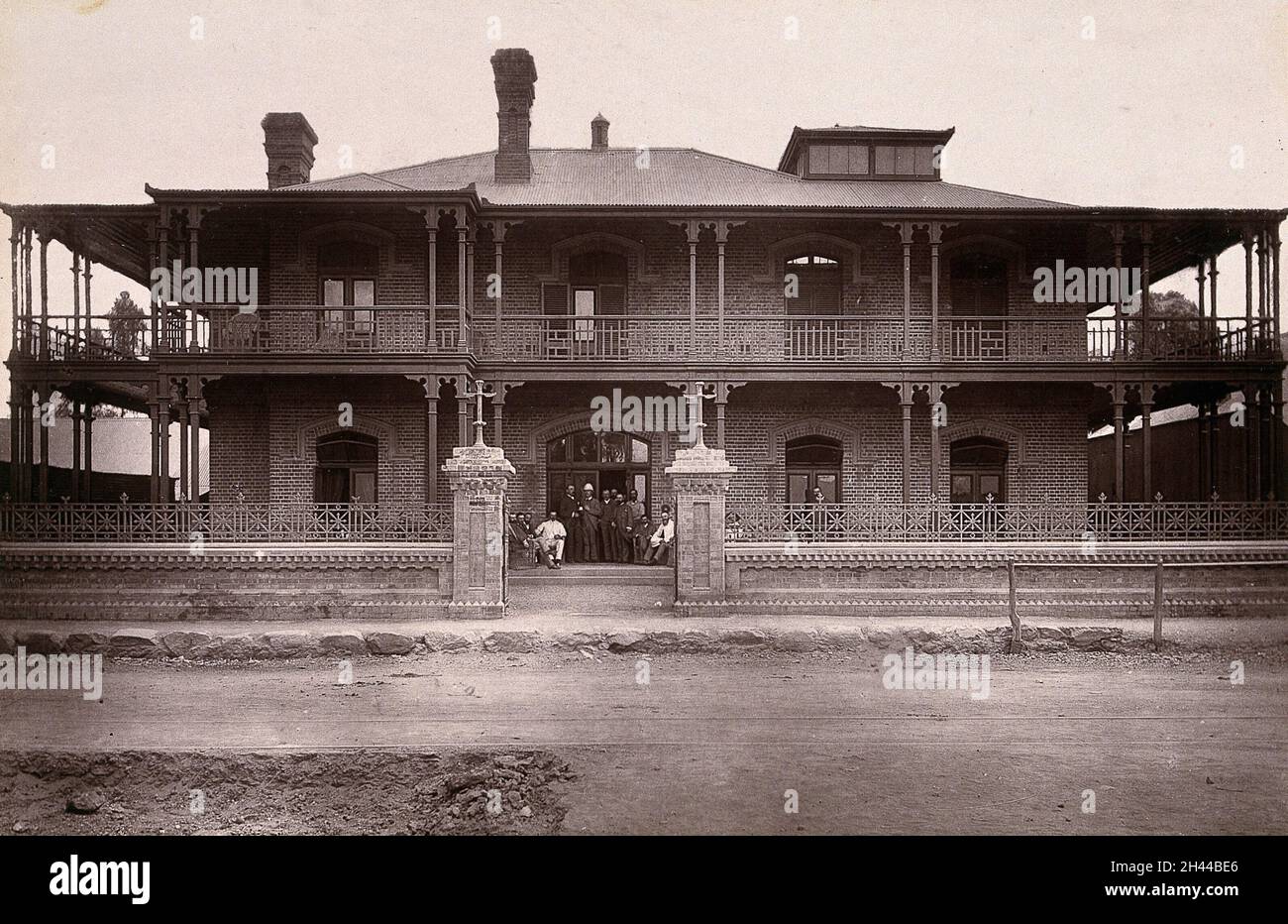 Kimberley, South Africa: the Kimberley Club on Du Toits Pan Road ...