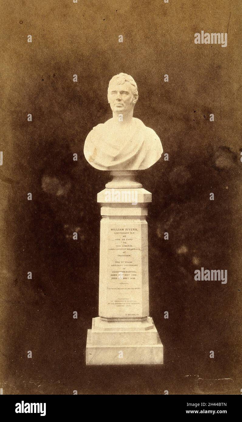 William Rivers. Photograph after T. Milnes Stock Photo - Alamy