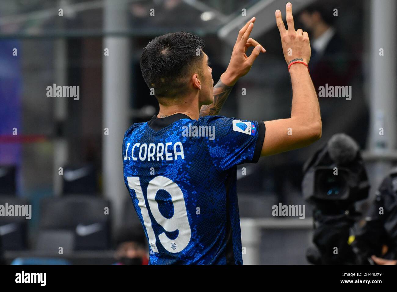 Joaquin correa celebration hi-res stock photography and images - Alamy