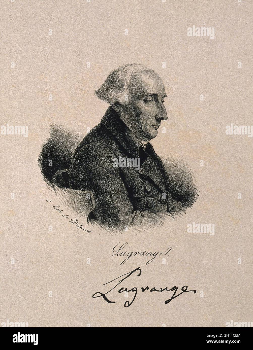 Mathematician joseph louis lagrange hi-res stock photography and images ...
