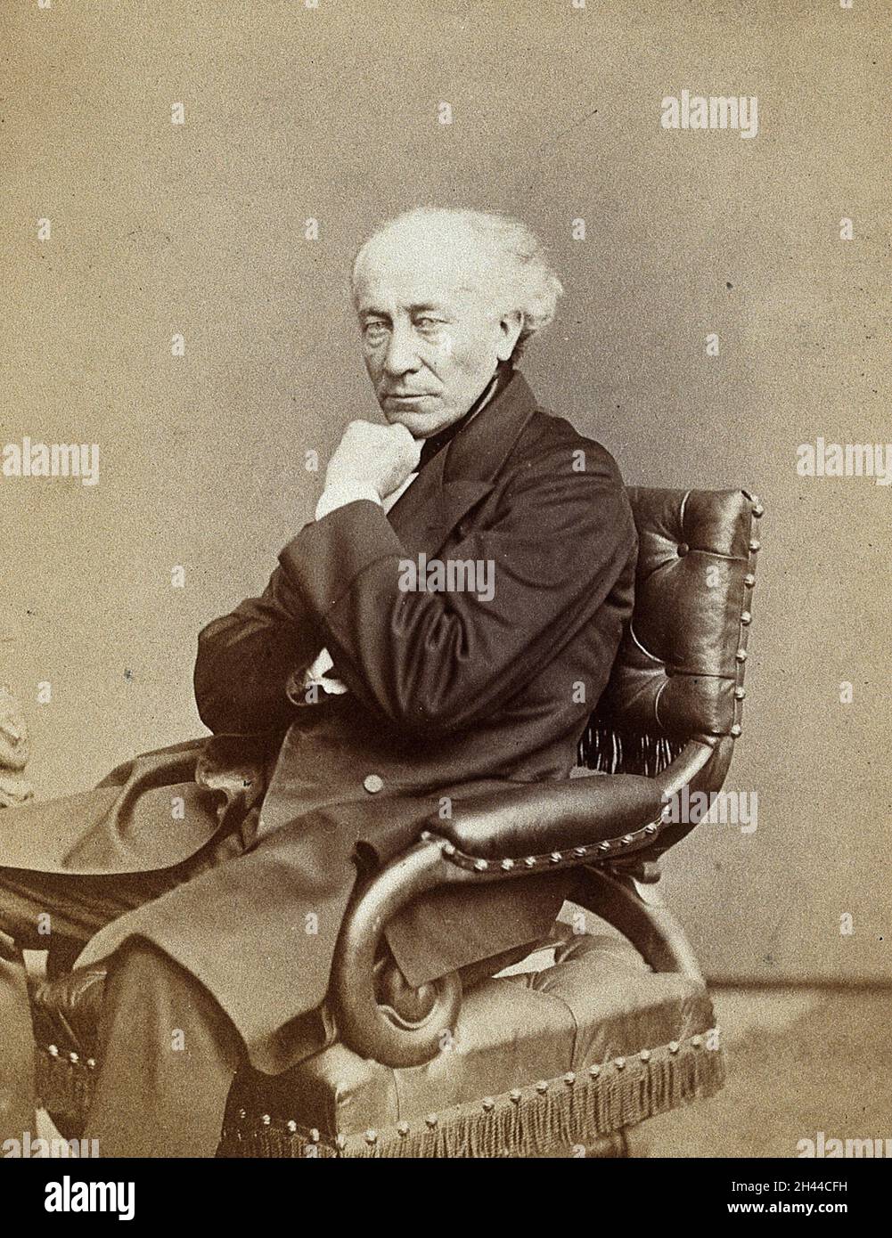 Charles Cowan. Photograph by Ernest Edwards, 1868 Stock Photo - Alamy